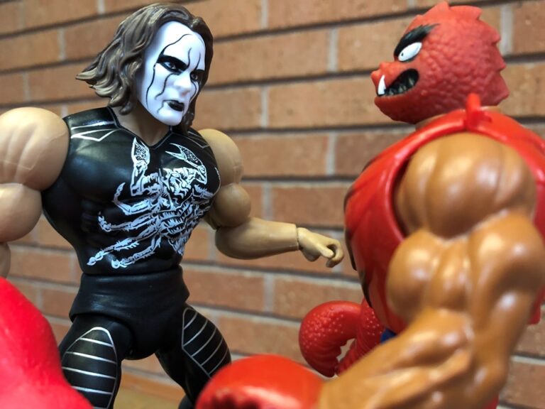 ToySpotting: Masters of the WWE Universe Sting [2019] - WCW Worldwide