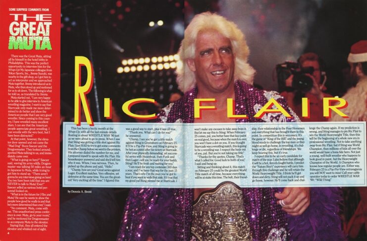 Full Magazine Scans: NWA Wrestling Wrap-Up [February 1990] - WCW Worldwide