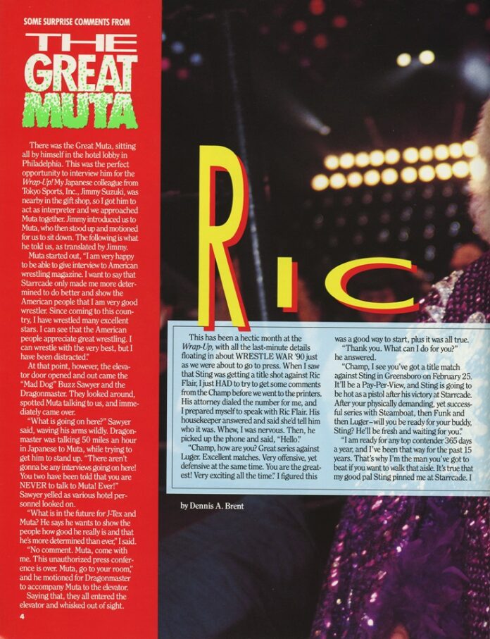 Full Magazine Scans: NWA Wrestling Wrap-Up [February 1990] - WCW Worldwide