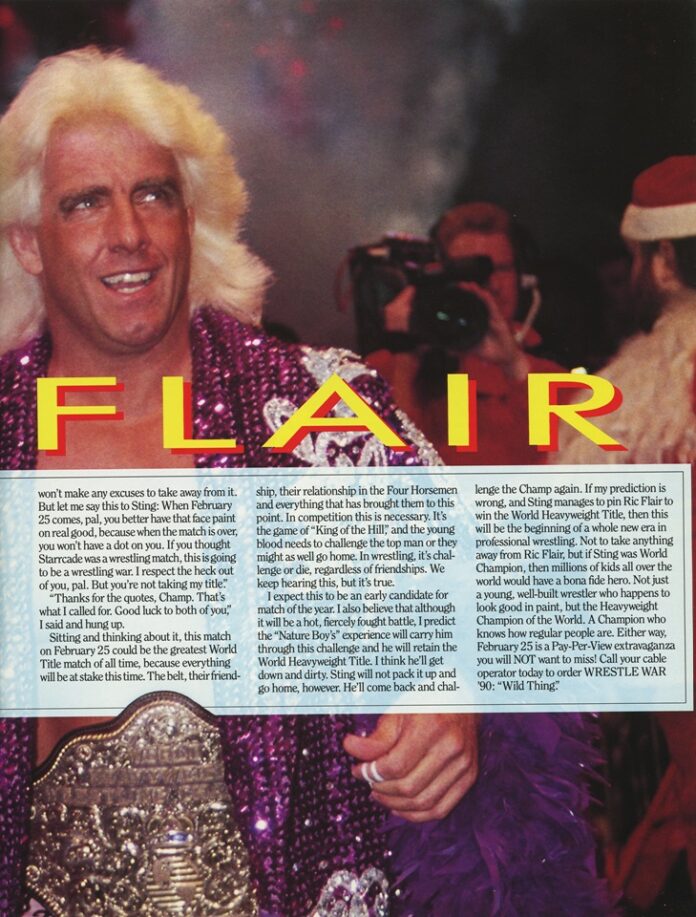 Full Magazine Scans: NWA Wrestling Wrap-Up [February 1990] - WCW Worldwide