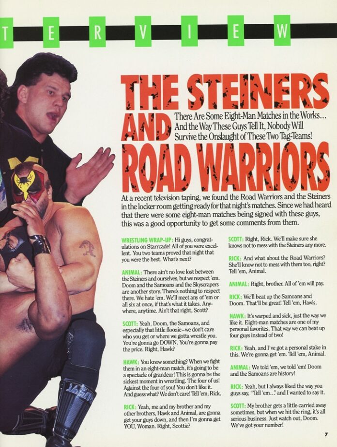 Full Magazine Scans: NWA Wrestling Wrap-Up [February 1990] - WCW Worldwide