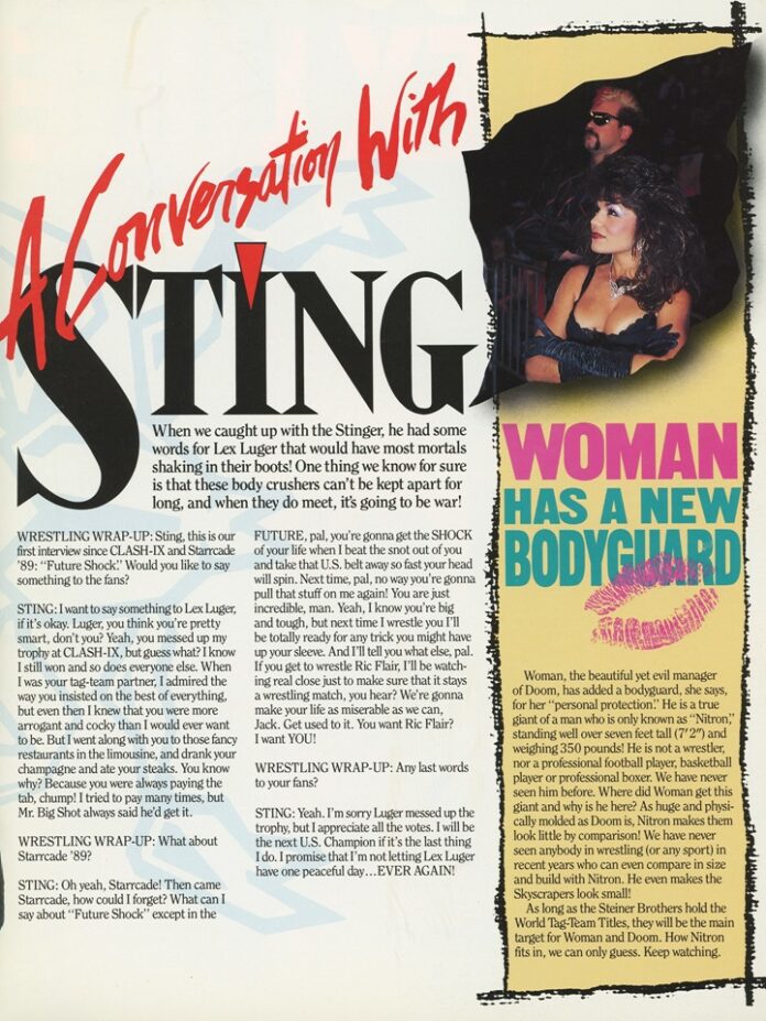 Full Magazine Scans: NWA Wrestling Wrap-Up [January 1990] - WCW Worldwide