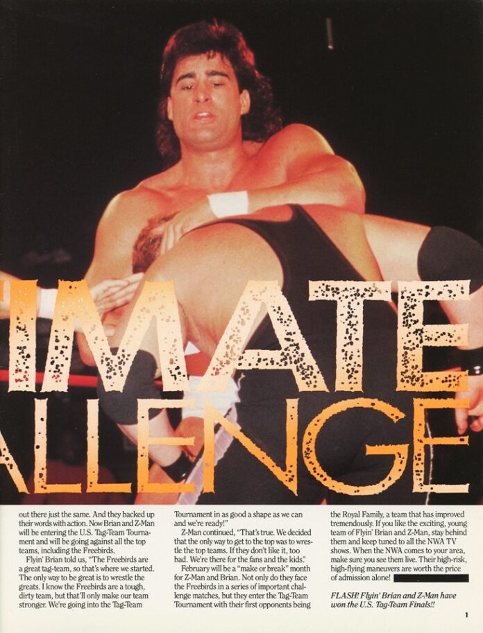 Full Magazine Scans: WCW Wrestling Wrap-Up [March 1990] - WCW Worldwide