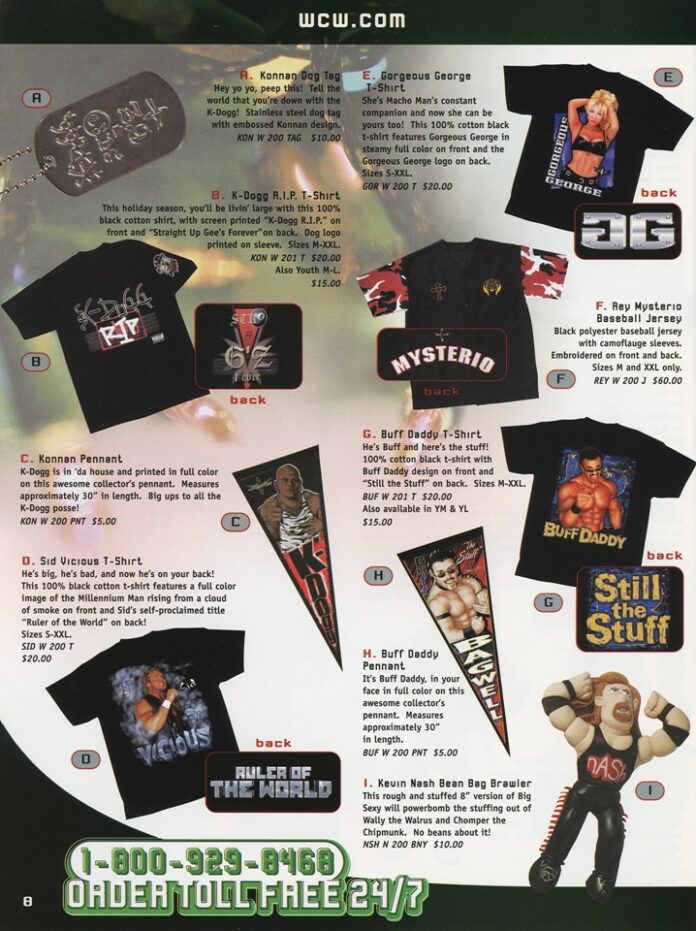 Full Magazine Scans: WCW Holiday Catalog [1999] - WCW Worldwide