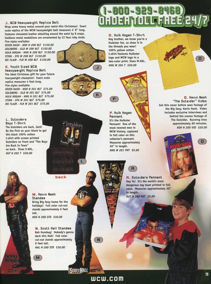Full Magazine Scans: WCW Holiday Catalog [1999] - WCW Worldwide