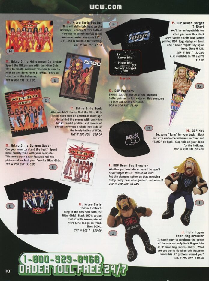 Full Magazine Scans: WCW Holiday Catalog [1999] - WCW Worldwide