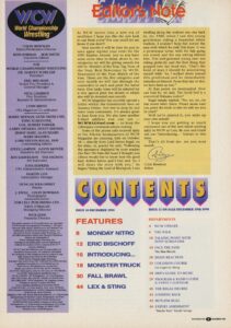 Full Magazine Scans: WCW Magazine #10 [December 1995] - WCW Worldwide