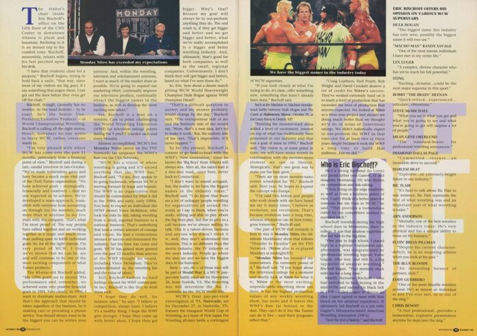 Full Magazine Scans: WCW Magazine #10 [December 1995] - WCW Worldwide