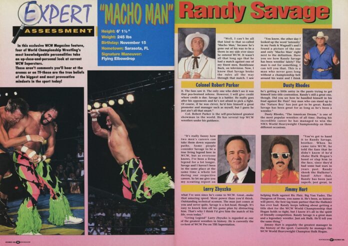 Full Magazine Scans: WCW Magazine #10 [December 1995] - WCW Worldwide