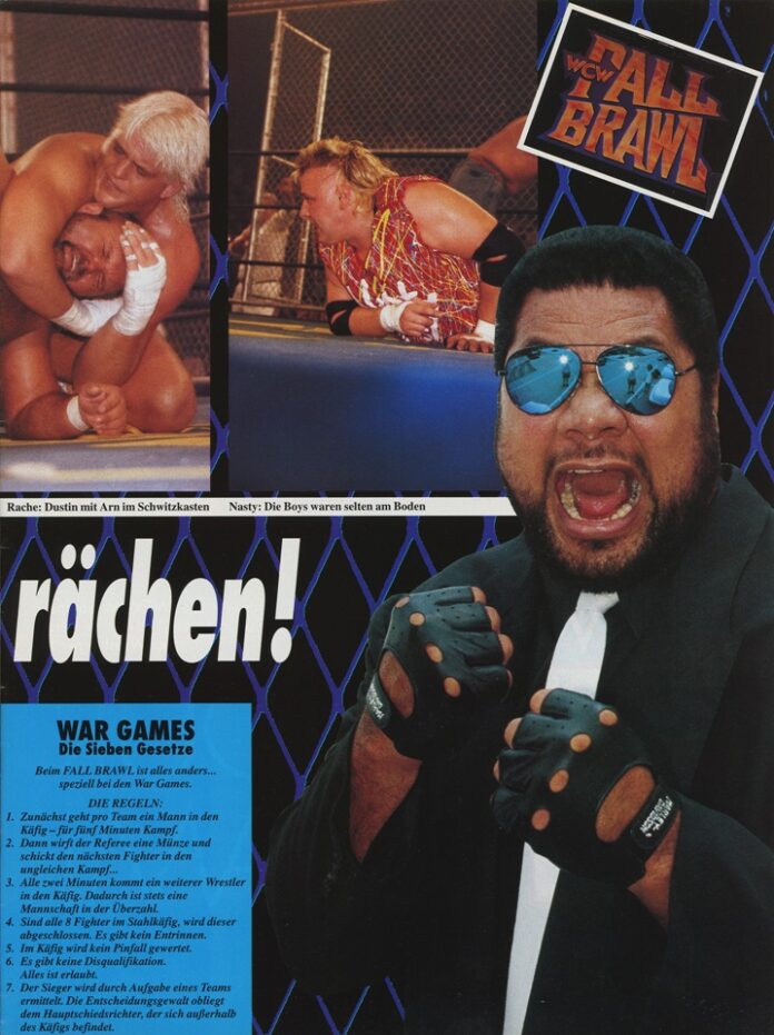 Full Magazine Scans: WCW Magazine (Germany) [November 1994] - WCW Worldwide