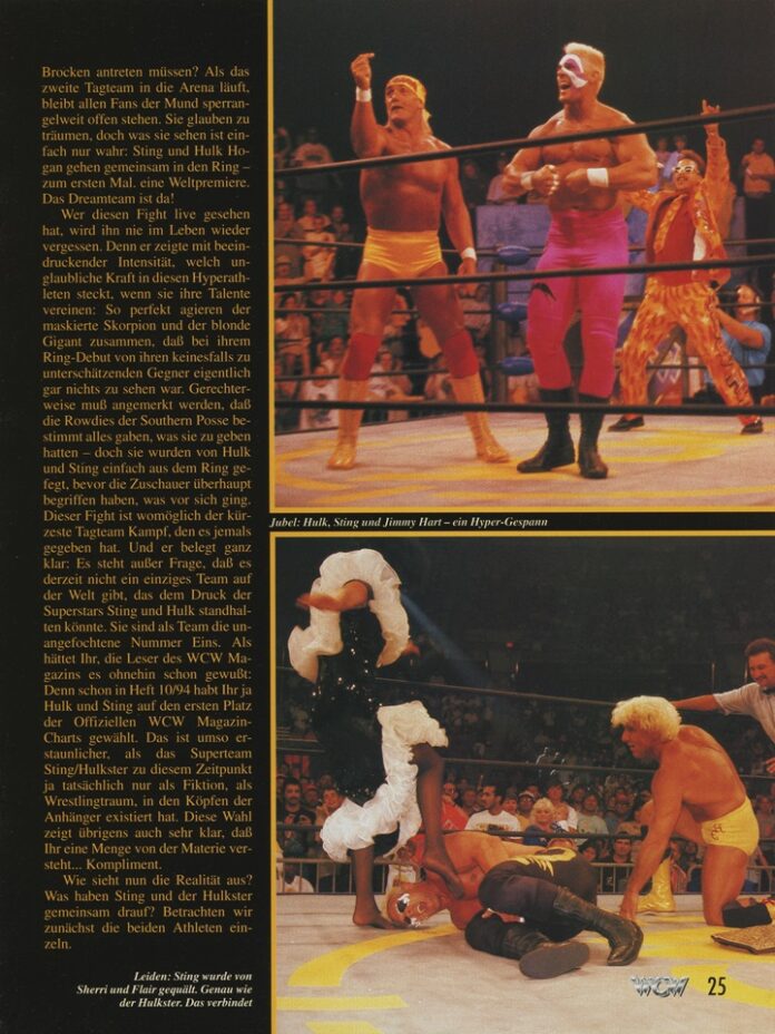 Full Magazine Scans: WCW Magazine (Germany) [November 1994] - WCW Worldwide