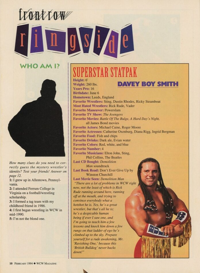 Full Magazine Scans: WCW Magazine [February 1994] - WCW Worldwide