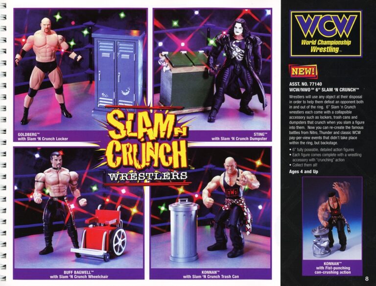 Magazine Quickie: All the WCW Figures from the 1999 Toy Biz Catalog ...