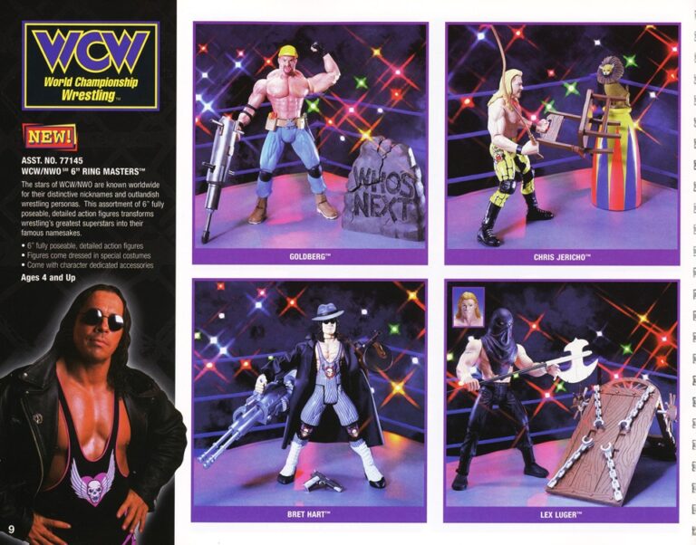Magazine Quickie: All the WCW Figures from the 1999 Toy Biz Catalog ...