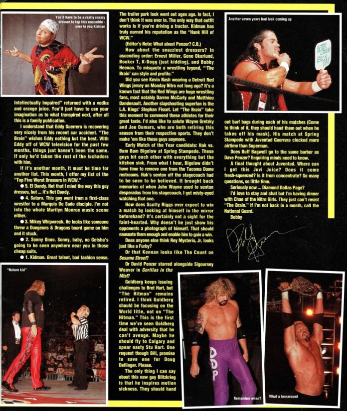 Full Magazine Scans: WCW Magazine #51 [June 1999] - WCW Worldwide