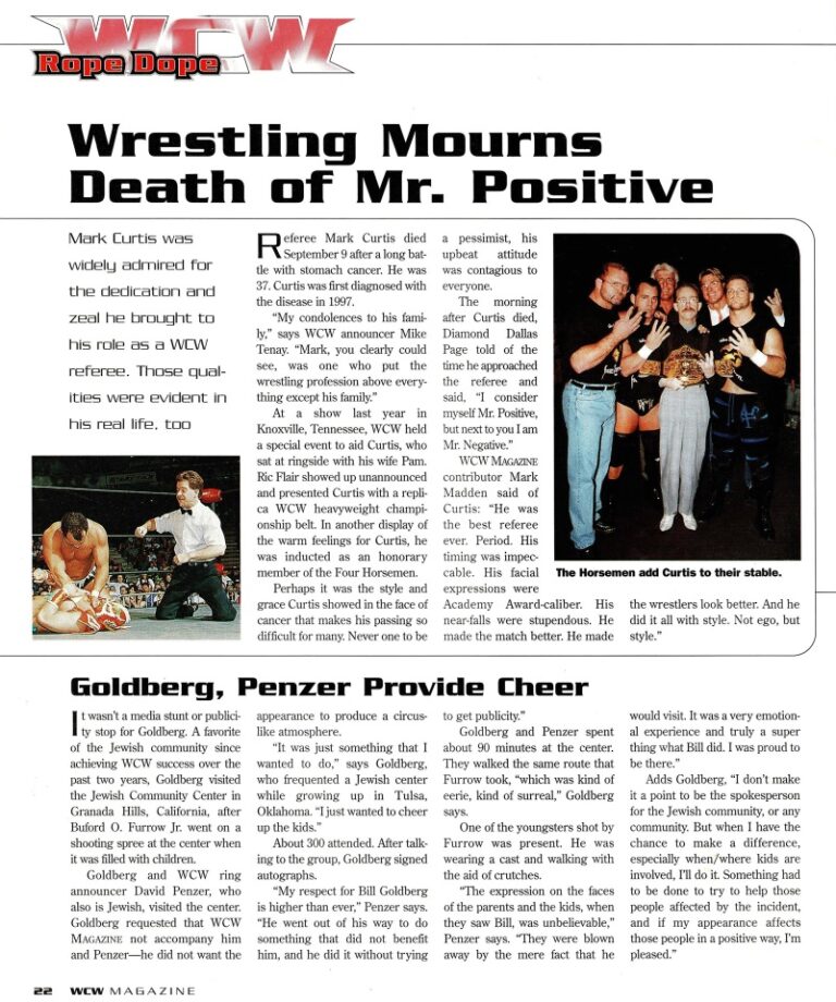 Full Magazine Scans: WCW Magazine #55 [November 1999] - WCW Worldwide