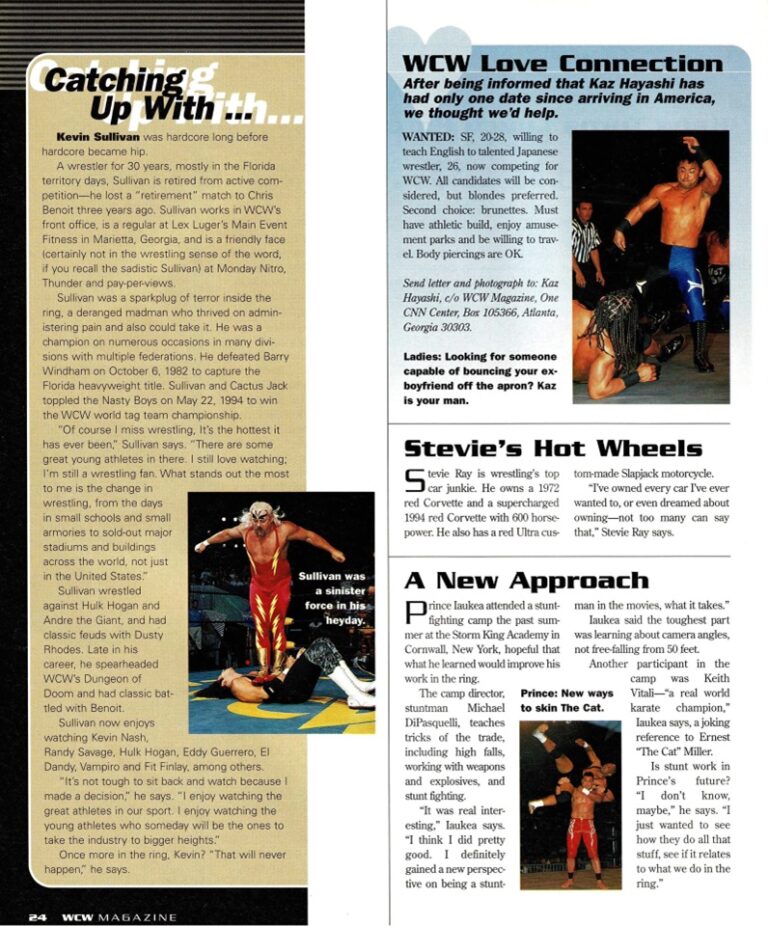 Full Magazine Scans: WCW Magazine #55 [November 1999] - WCW Worldwide